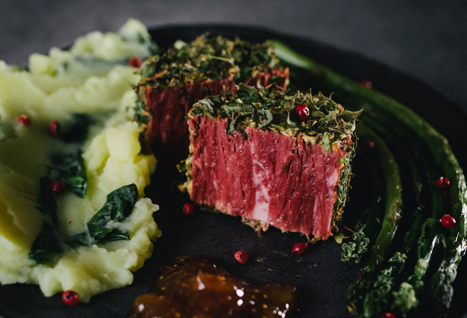 Plant-Based Herb-Crust Filet Recipe | Juicy Marbles