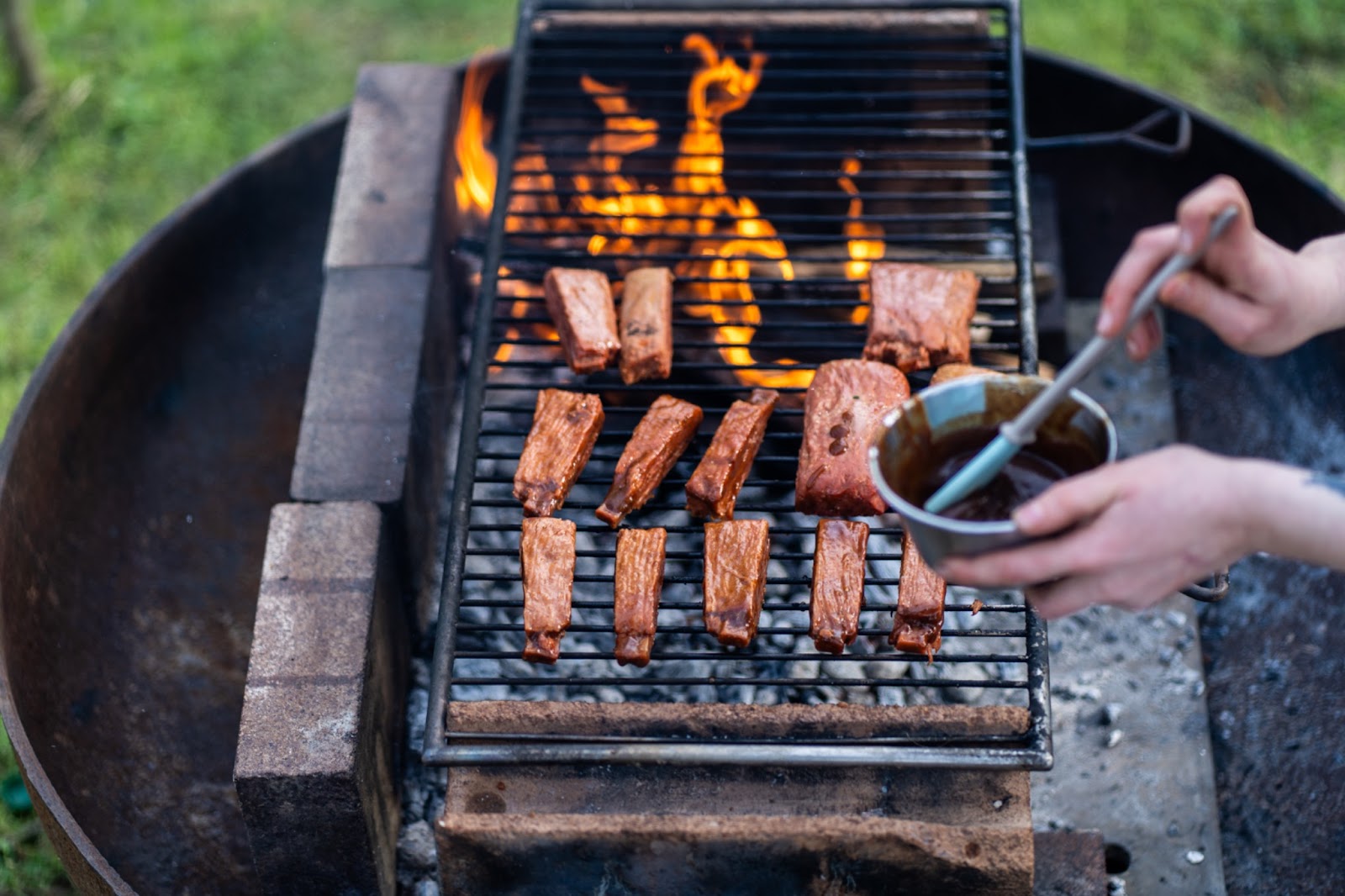 Sticky Cola Glazed Vegan Ribs (Plant-Based BBQ Recipe) | Juicy Marbles
